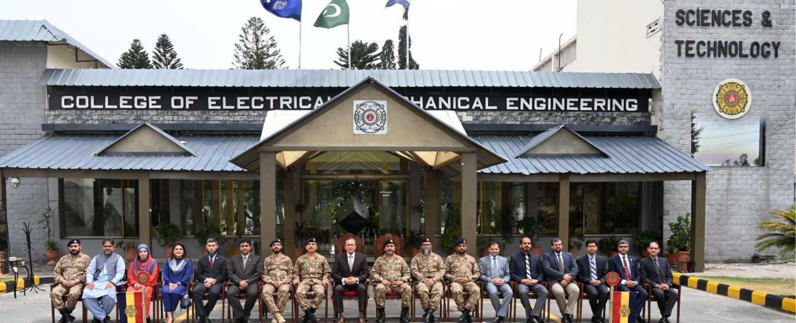 Rector NUST Visits College of EME - NUST Office of Rector